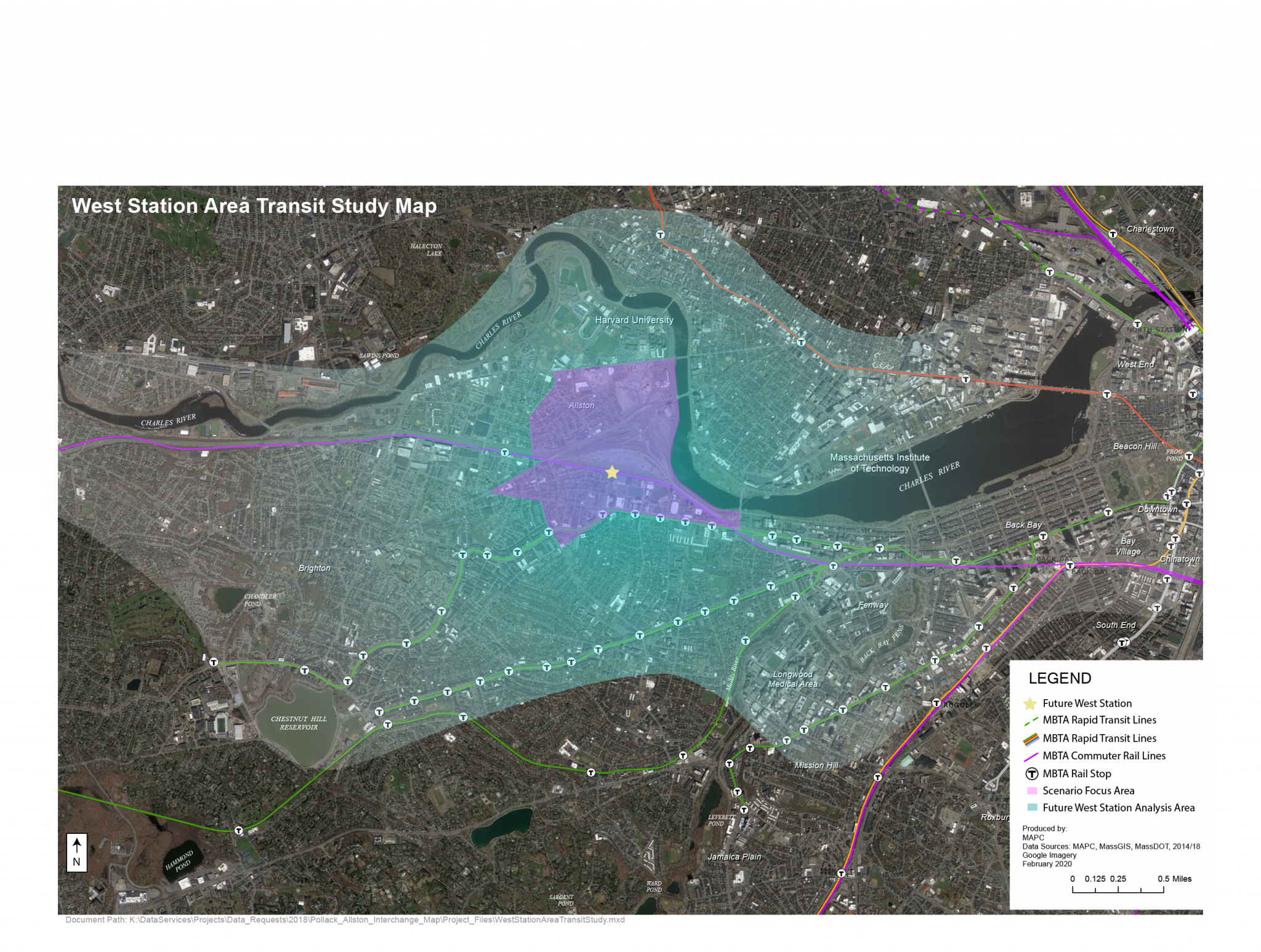 West Station Area Transit Study – MAPC