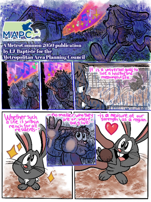 MetroCommon 2050 Comic: Equity of Wealth and Health – MAPC
