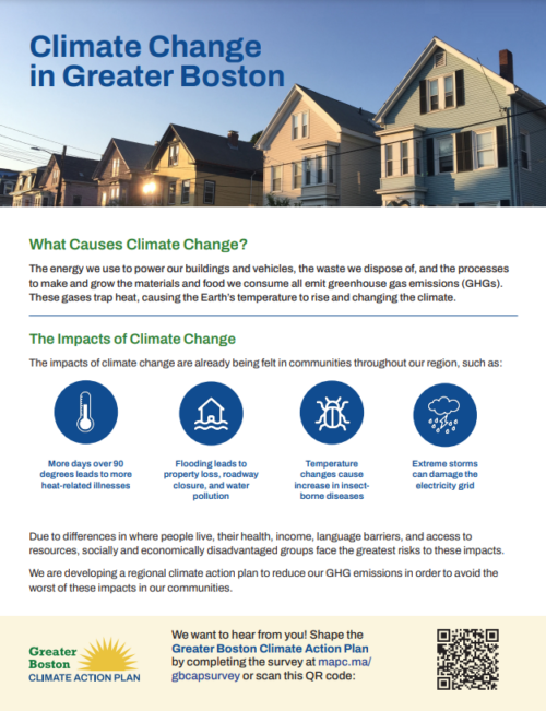 Greater Boston Climate Action Plan – MAPC