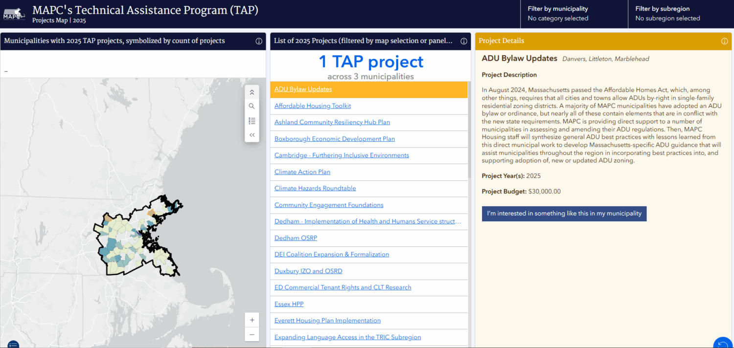 Funding Opportunities – MAPC